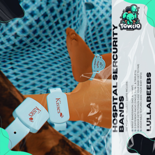 Second Life Marketplace - [TA]x[H]-Hospital Security Bands // Twins